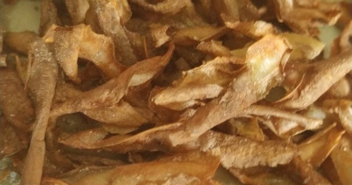 Resep Scrappy Food: Chips Kulit Kentang oleh Ika Kusumawati - Cookpad