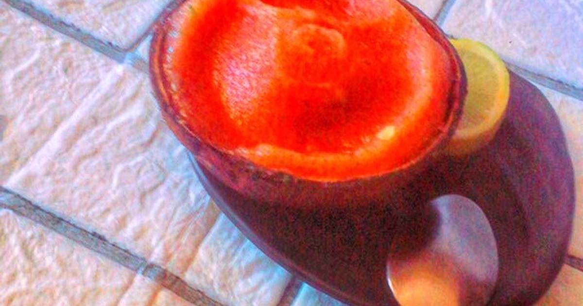 Ice Melon lemonade Recipe by Jantullu'sbakery - Cookpad
