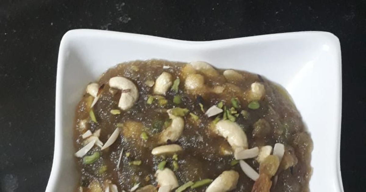 Apple Halwa Recipe by Soni Cooking Classes - Cookpad