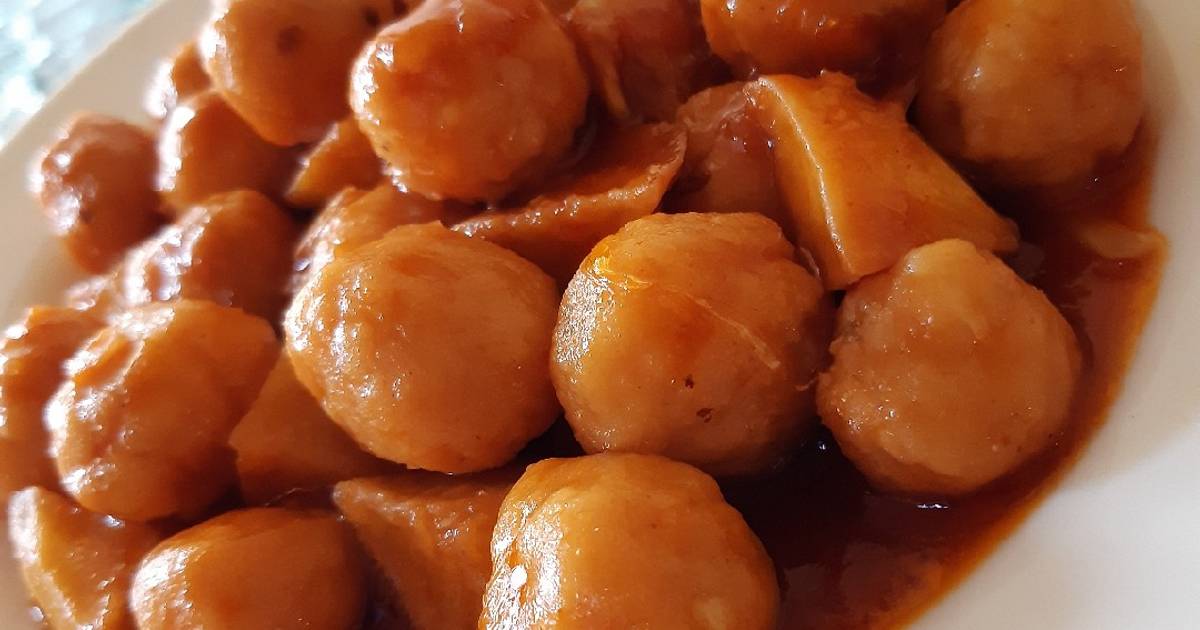 Resep Bola2 ayam teriaki oleh Euisnani Royani - Cookpad