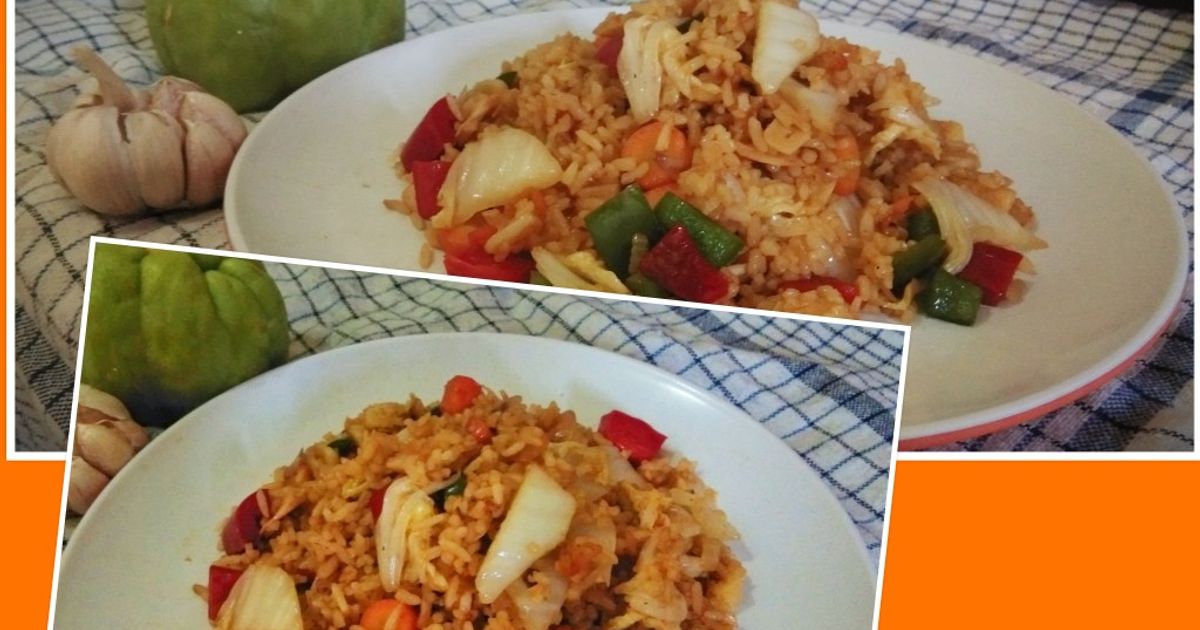 Resep Nasi Goreng Pelangi Suka Suka Ala Dewipur oleh Dapur Dewipur 🍽 ...