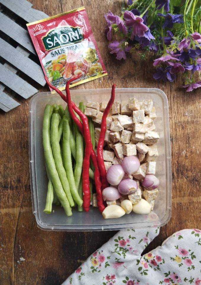 Resep Meal Prep Tumis Tempe Buncis Saos Tiram oleh Widjie Astuti - Cookpad