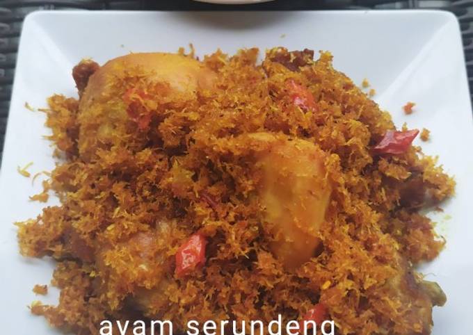 Resep Ayam serundeng oleh Yoy_ Rachmatunnisa - Cookpad