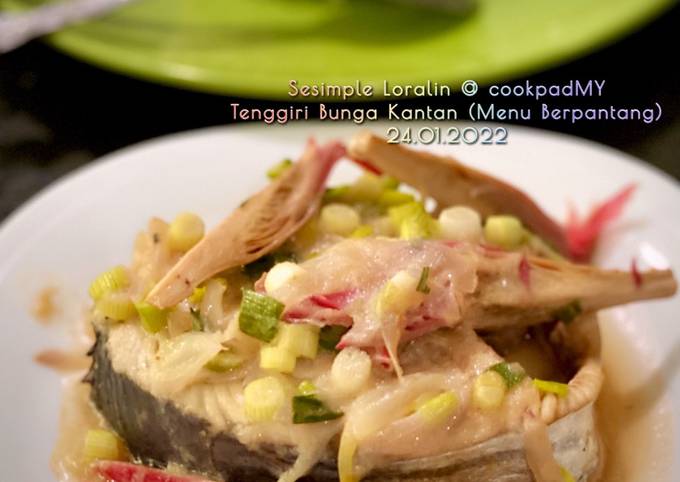 Resipi Menu Berpantang: Tenggiri Bunga Kantan oleh Sesimple Loralin ...