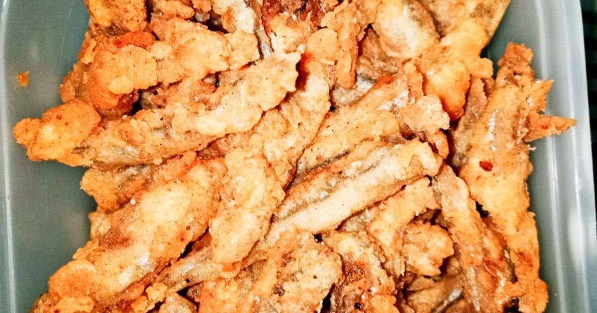 Resep Teri Basah Goreng Tepung Dadakan oleh Dapoer Desa - Cookpad