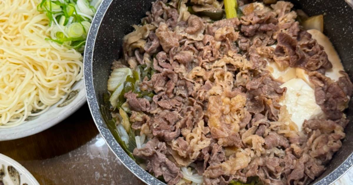 Japanese Sukiyaki (Yamagata style) Recipe by Aunty Eiko's international ...