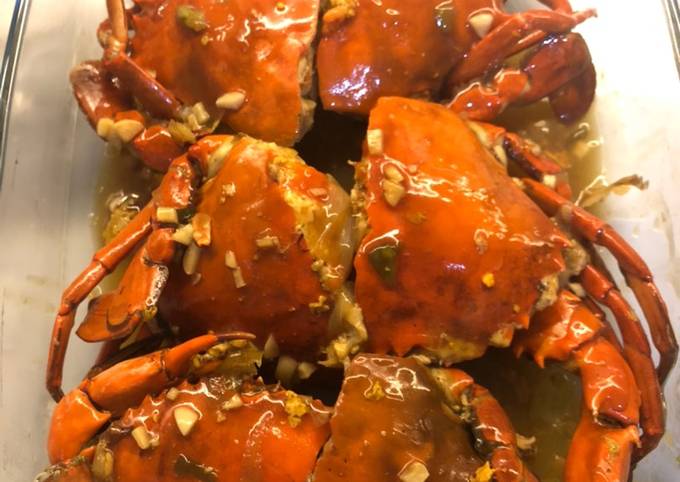 Resep 🌷Kepiting Telur saus tiram oleh susan.homecooking - Cookpad