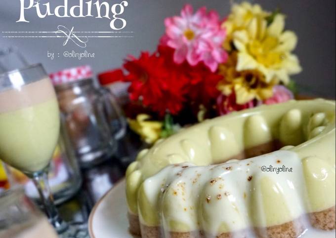 Resep Avocado Coffee Pudding (Pudding Alpukat Kopi) oleh OlinYolina ...