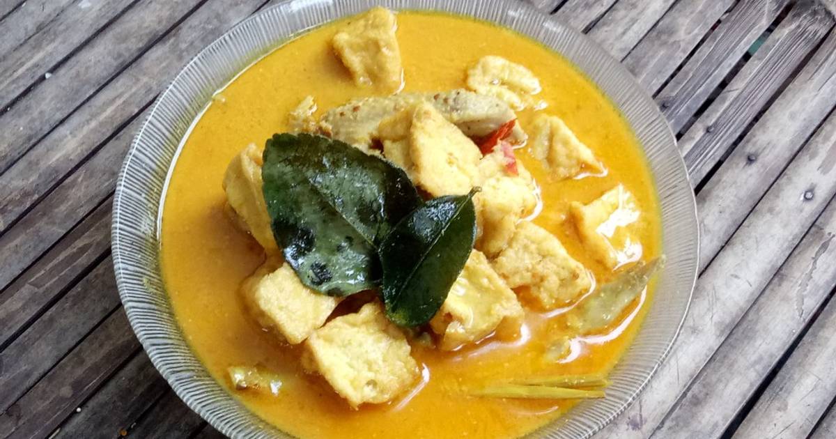 Resep Kare Ayam Tahu Enak : 18 Bahan Masak Kare Ayam Telor Tahu Yang ...
