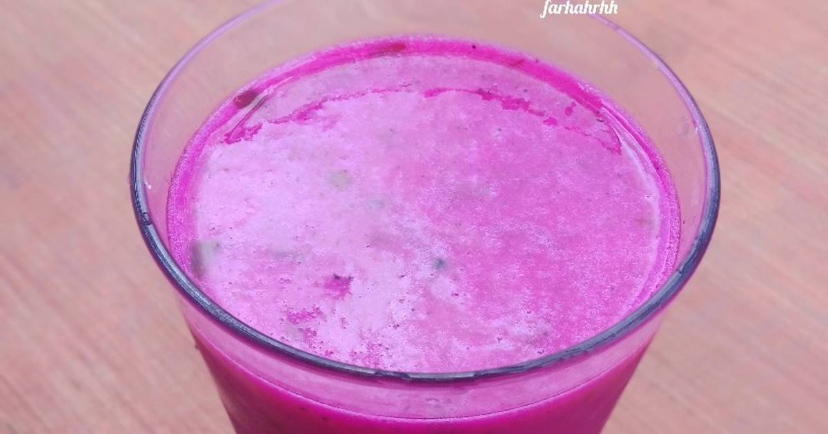 962 resep juice buah naga enak dan sederhana ala rumahan - Cookpad