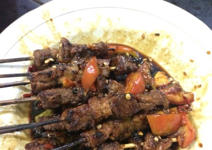 Resep Sate maranggi oleh evi novianti - Cookpad
