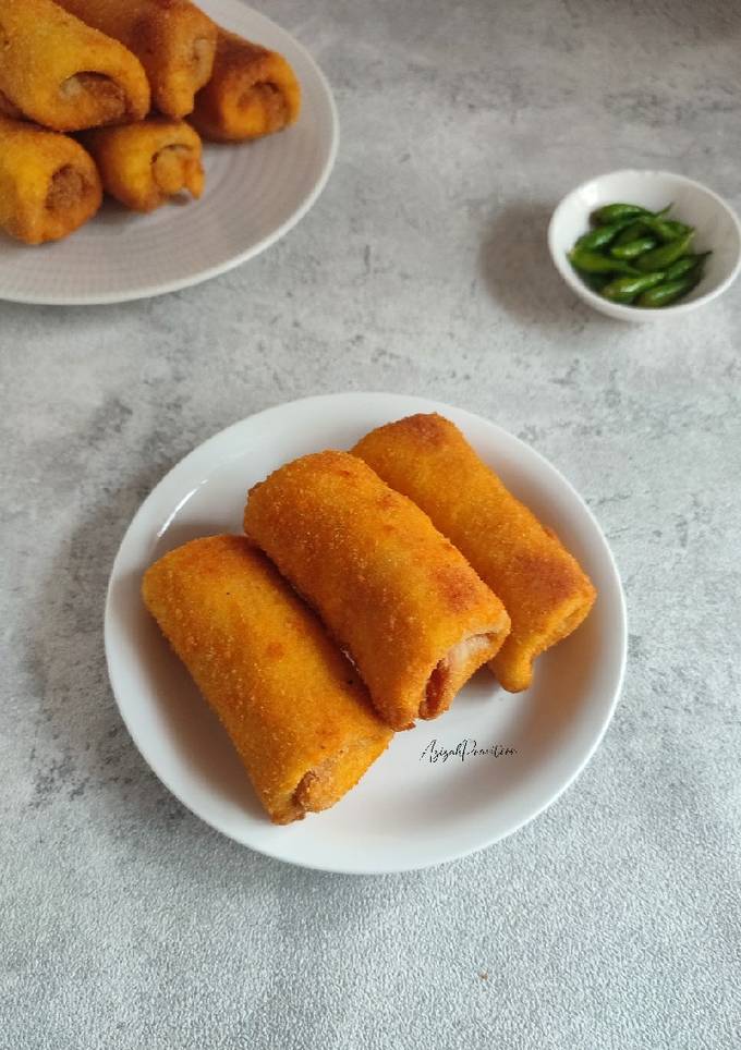 Resep Risol kulit roti wortang oleh AzizahPrantoro - Cookpad