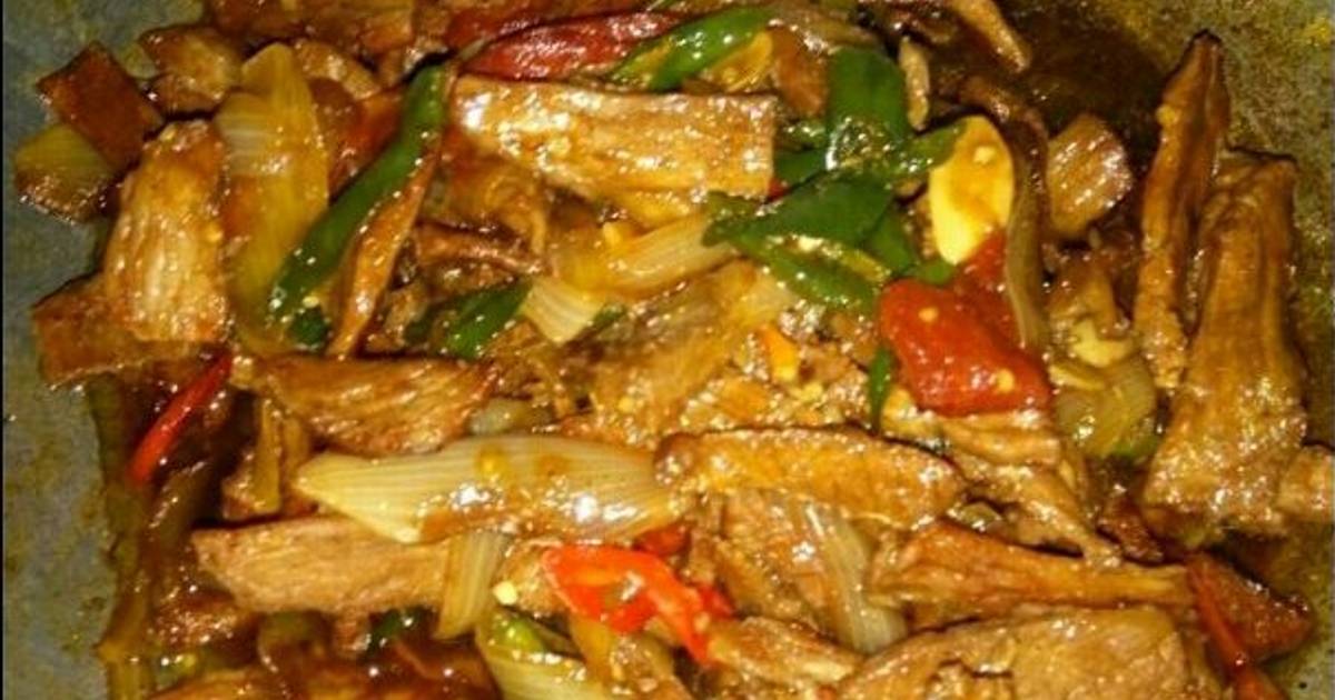 Resep Daging sapi cah cabai oleh Indah Novita - Cookpad
