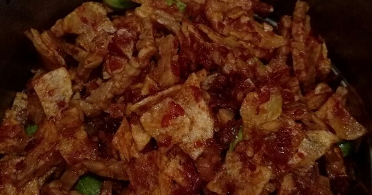 Resep Kering Kentang Tempe Plus Pete oleh Deasy Prihastuti - Cookpad