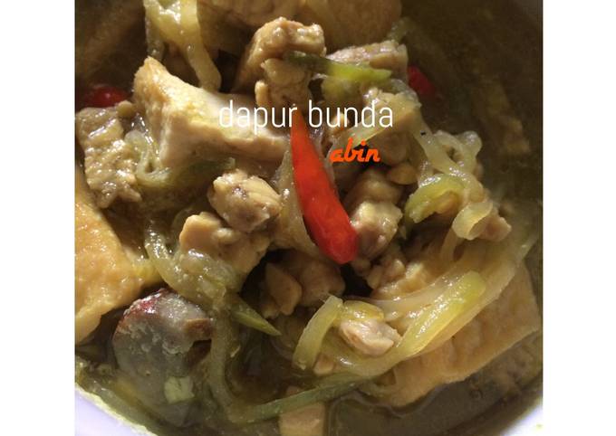 Resep Lodeh manisa plus tahu dan tempe bosok oleh Dapur Bunda Abin ...
