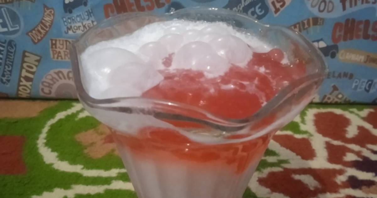 Resep Es Bubur Mutiara Merah Putih oleh Adhitya Indrayana - Cookpad