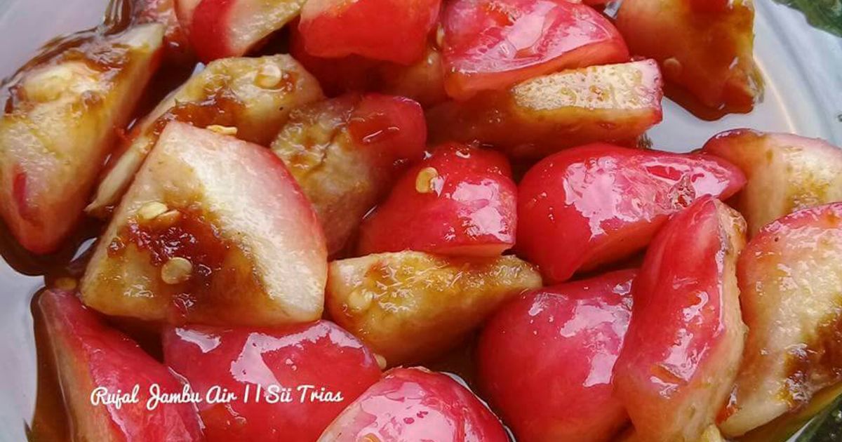 Resep Rujak Buah (Jambu Air) Simple oleh Sii Trias - Cookpad