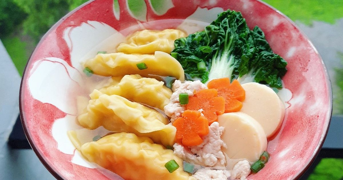 สูตร เกี๊ยวกุ้งน้ำเต้าหู้ไข่ไก่สับ โดย DA Suchada - Cookpad