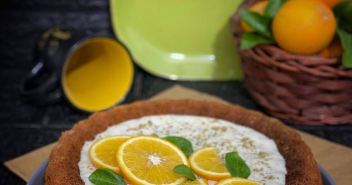 طريقة عمل كيكة البرتقال والهيل على اصولها بطريقة سهلة وسريعة من rana.f ...