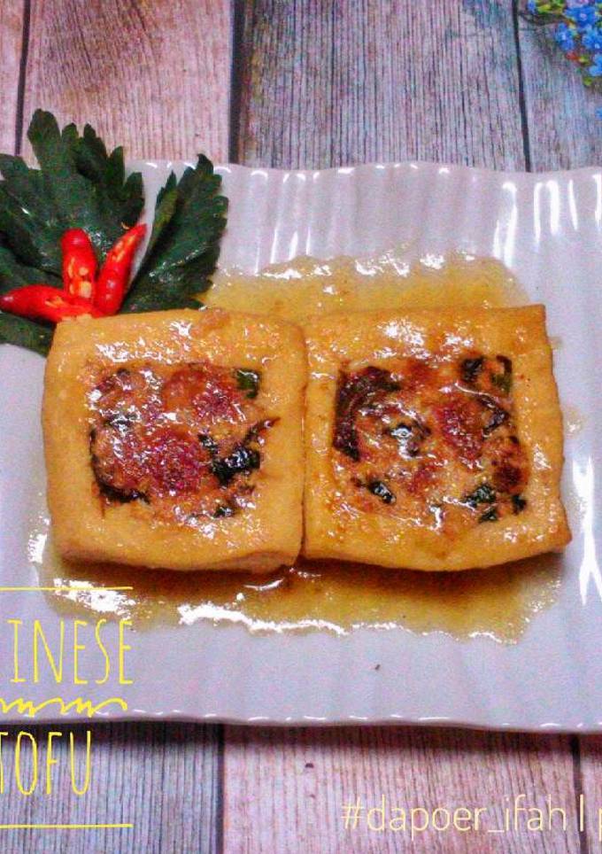 Resep Braised Chinese Stuffed Tofu oleh Dish by Ifah - Cookpad