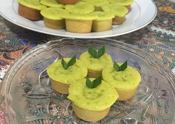 Resep Bika Ambon Pandan Ekonomis oleh Adhasari - Cookpad