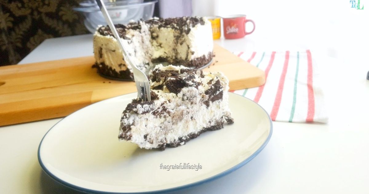 Resep Oreo Cheesecake Hanya 5 Bahan oleh The Grateful Lifestyle - Cookpad