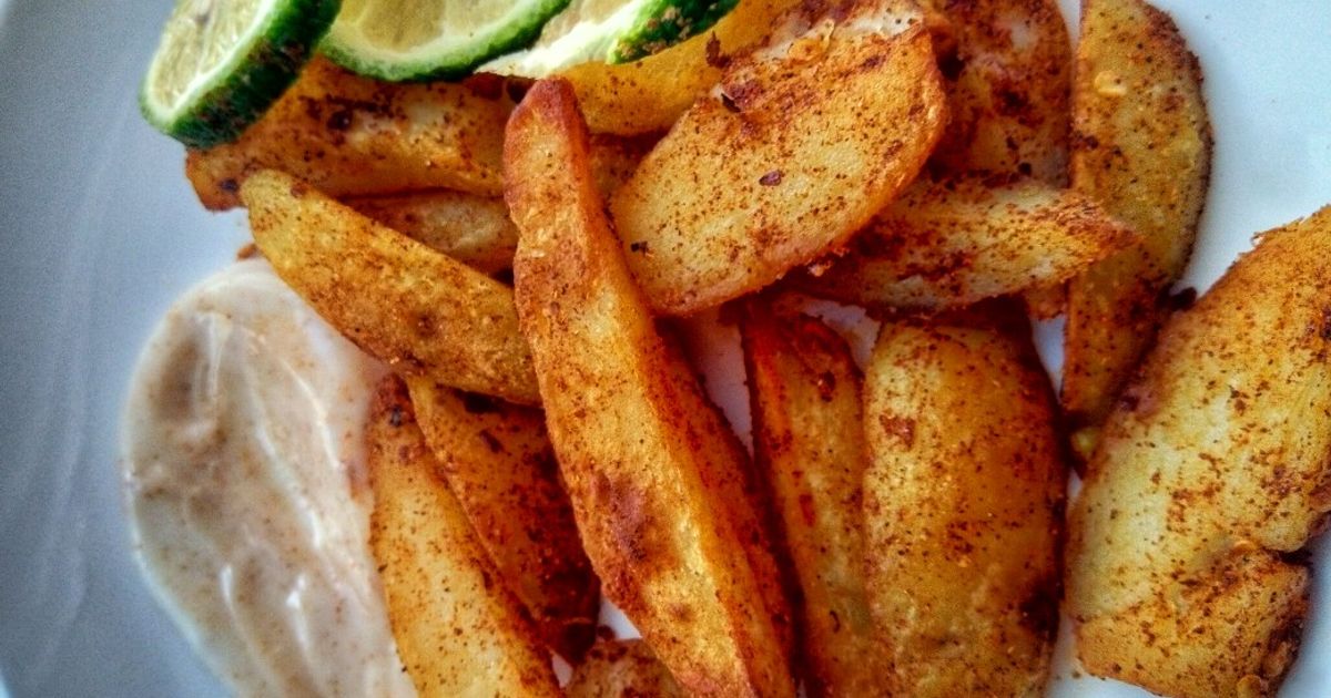 Peri Peri Wedges Recipe by Salma Sumar - Cookpad