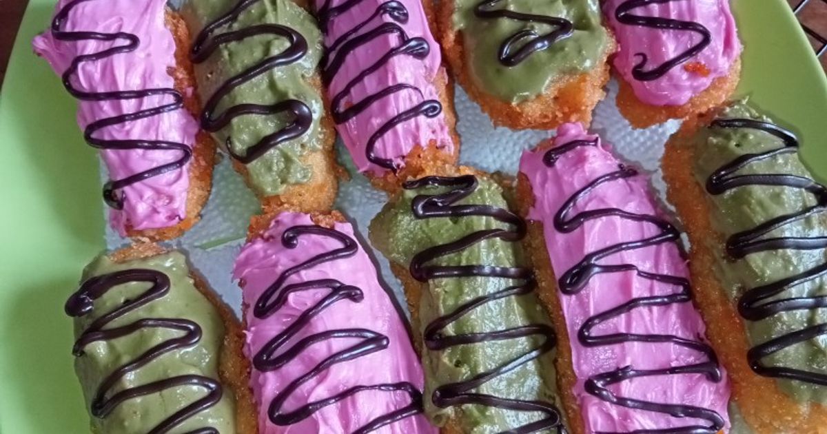 Resep pisang crispy topping glaze rumahan enak dan mudah - Cookpad