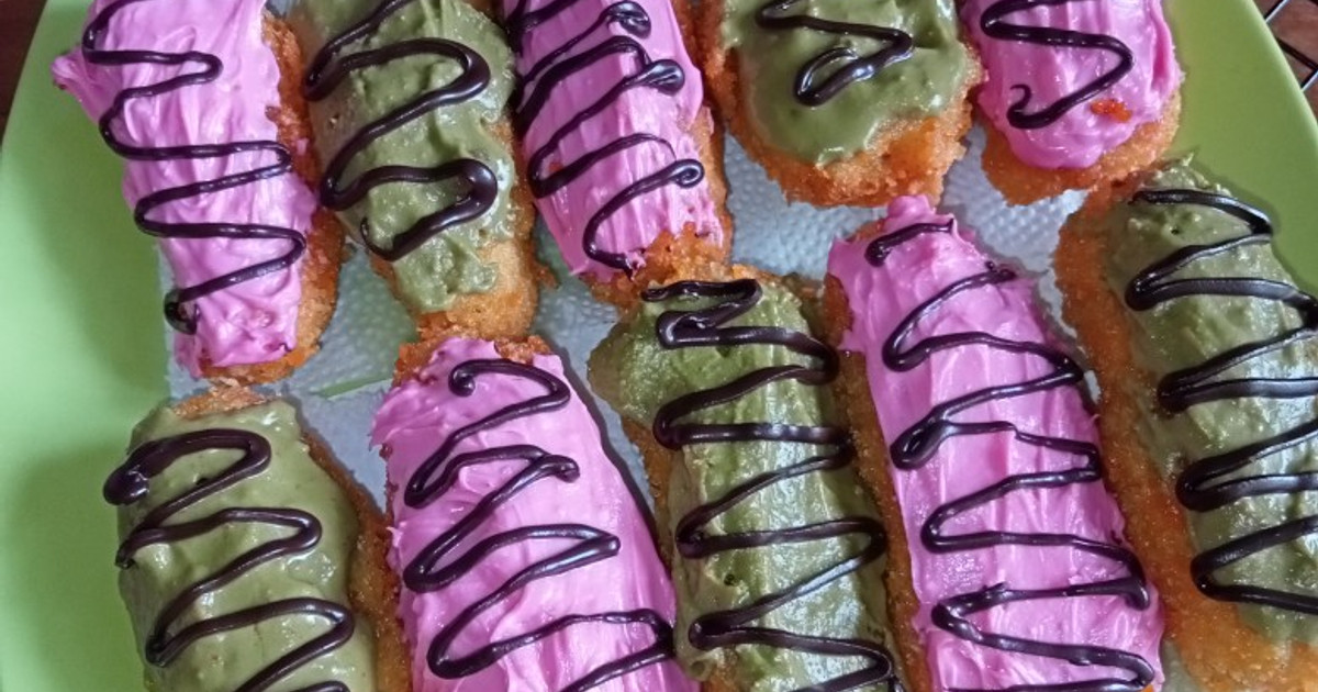 116 resep pisang crispy topping glaze enak dan mudah - Cookpad