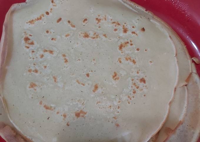 Masa para panqueques. Para dulce o salado Receta de Eliana Fernandez ...