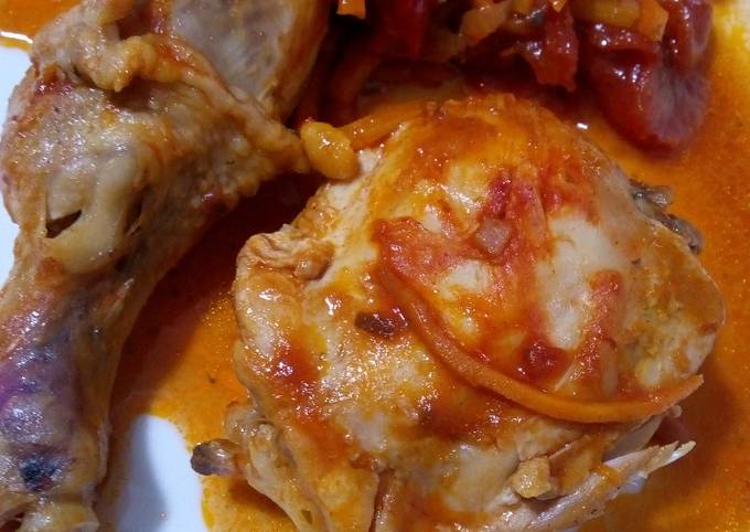 Pollo a la portuguesa Receta de danytinta- Cookpad