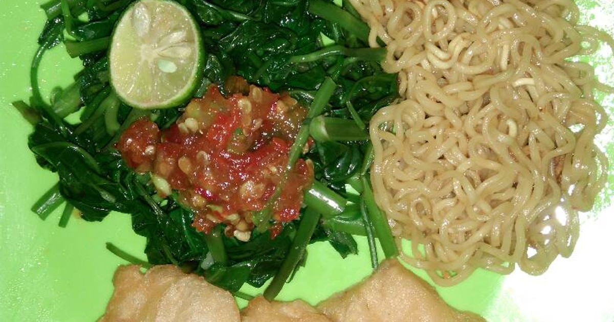 Resep Plencing Kangkung Jawa (Brambang Asem Kangkung) oleh Neni Kuswati ...
