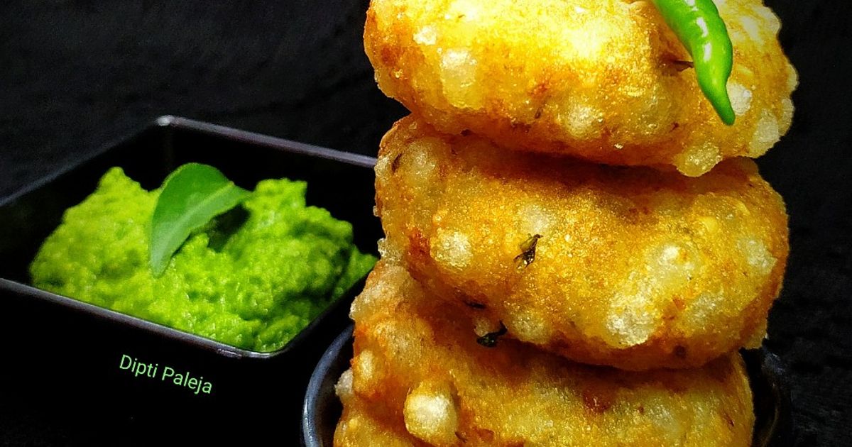 Sabudana Vada Recipe by Dipti Paleja - Cookpad
