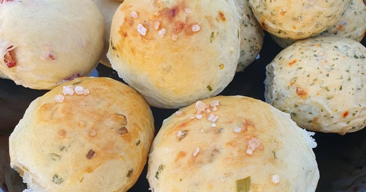 Pan de cebolla y semillas de amapola - 15 recetas caseras- Cookpad