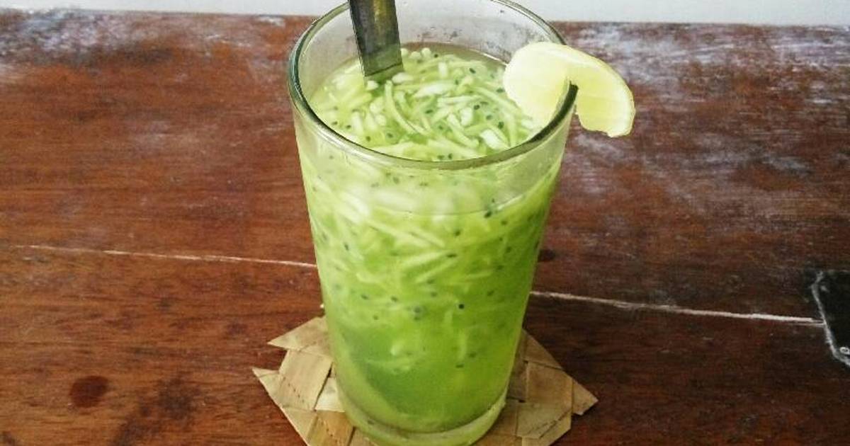 Resep Es timun selasih 😘 oleh uni - Cookpad