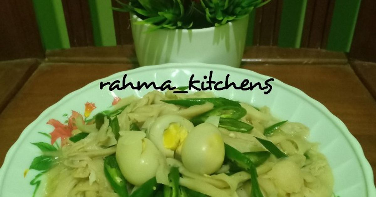 Resep Tumis Jamur Telur Puyuh Lombok Ijo Simple Banget 🤗 oleh Rahma ...
