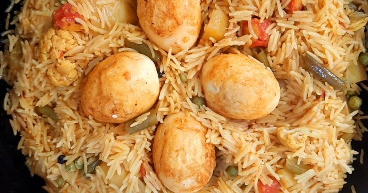 Egg Pulao Recipe by Naheed Alam - Cookpad