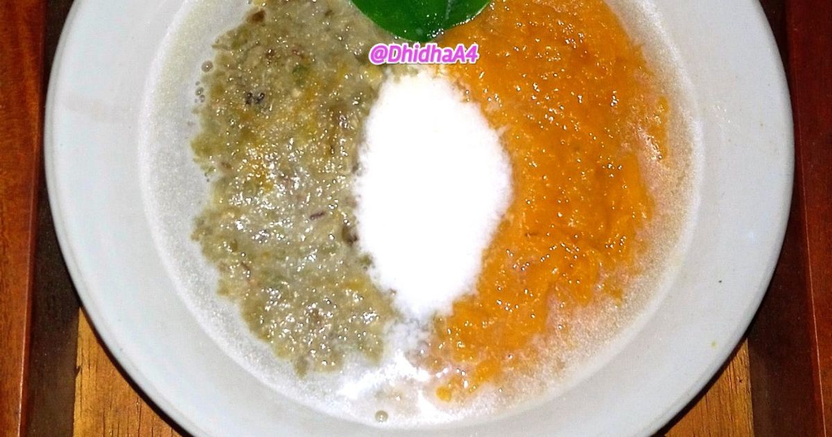 Resep bubur labu kuning dan kacang hijau rumahan enak dan mudah - Cookpad