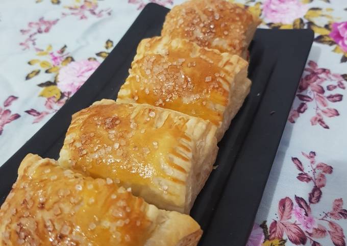 Resep Choco crunchy puff pastry oleh Fadhilah Okta - Cookpad