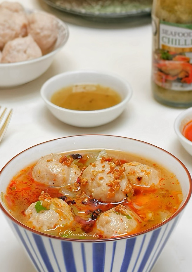Resep Bakso Udang Ayam (Stok Bakso Frozen / Bakso Fiyan Ayam) oleh ...