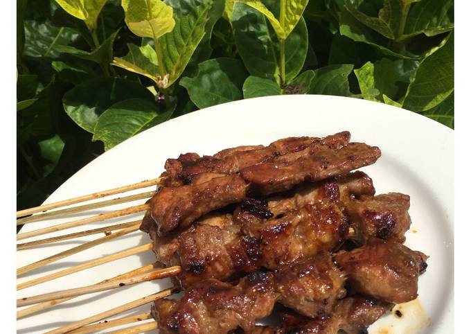 Resep Sate Babi oleh Fang - Cookpad