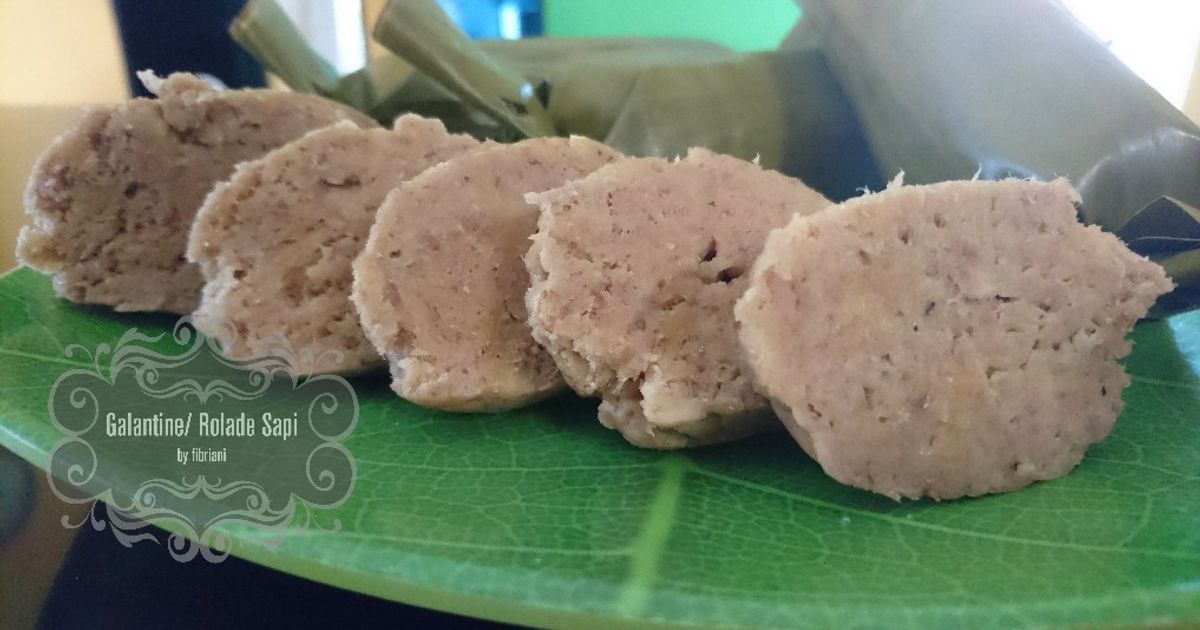 Resep Galantine /Rolade Sapi oleh Fibriani - Cookpad