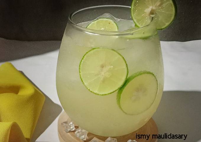 Resep Es Jeruk Nipis Peras (Es Jeniper) oleh Ismy Maulidasary - Cookpad