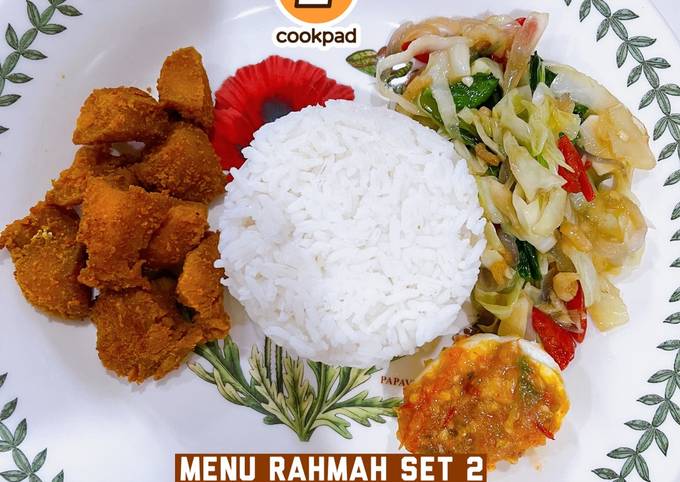 Resipi 👩‍🍳Menu Rahmah Set 2 🏠 oleh Mahadiah - Cookpad