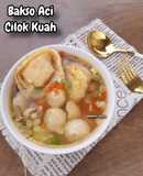Resep cilok empuk dan kenyal dengan saus kacang lezat
