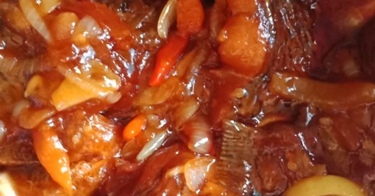 Resep menu ikan nila manis pedas tomat rumahan enak dan mudah - Cookpad