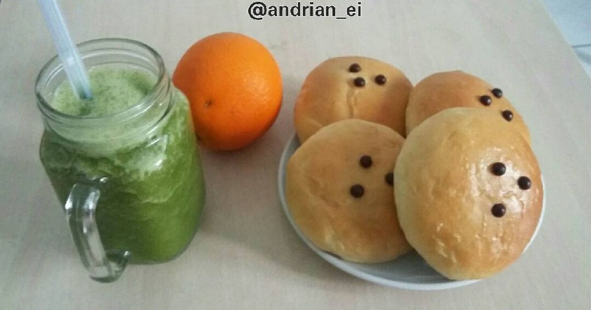 Resep Choco Buns (Roti Isi Coklat) Tanpa Ulen oleh Bunda Ei - Cookpad