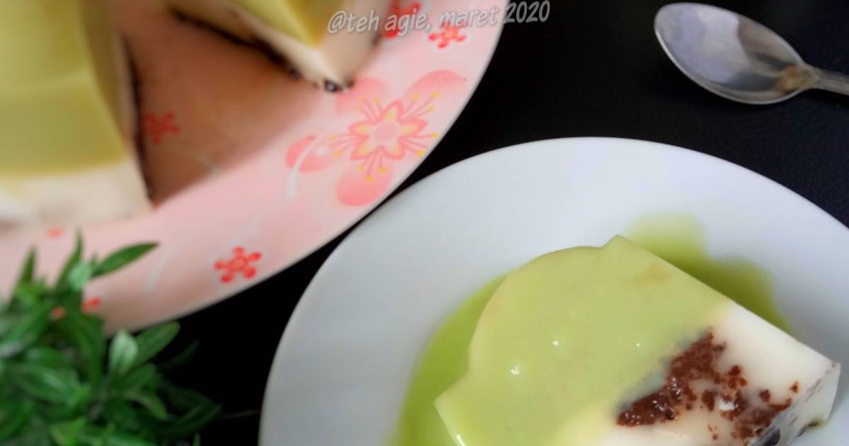 Resep Puding susu oreo lapis chocolatos greentea+vla oleh Teh Agie ...