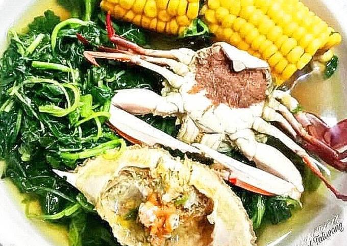 Resep Sayur Bayam Rajungan oleh Mama_ Haikal - Cookpad