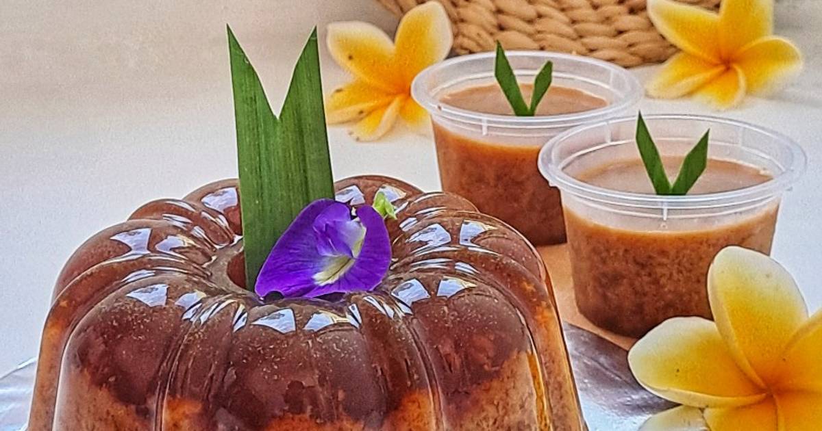 Resep Puding Santan Gula Merah oleh kreasivinagoest - Cookpad